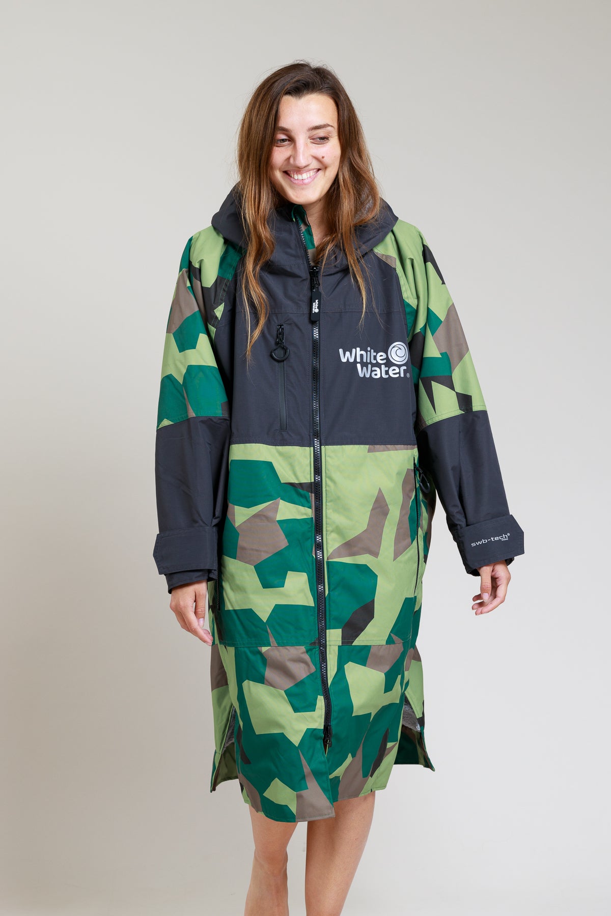 Adults Hard Shell Robe - Camo – White Water